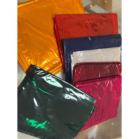10pcs 36x40 Cellophane Colored Yema T Fruit Basket Wrapper 1 Color