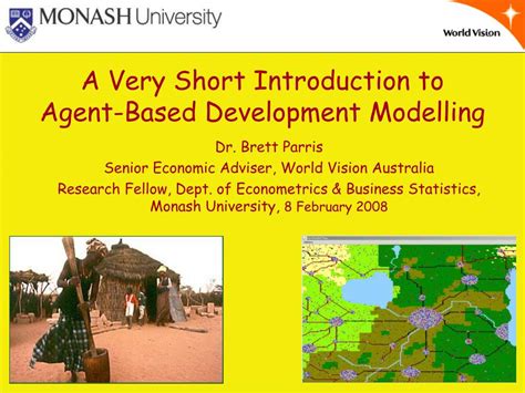 Ppt A Very Short Introduction To Agent Based Development Modelling