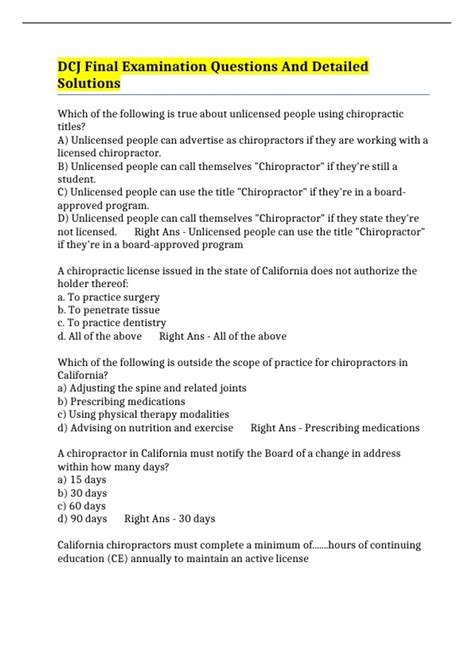 Dcj Final Examination Questions And Detailed Solutions Dcjs Stuvia Us