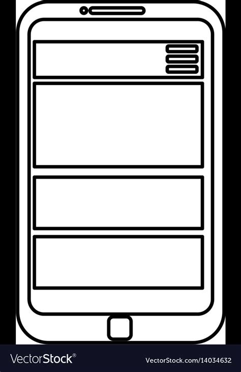 Browser Web Interface Royalty Free Vector Image