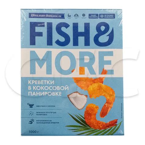 Креветка ваннамей с м очищ б г в кокосовой панировке 21 25 Minh Phu Hau Giang Dl734 1кг 6кг