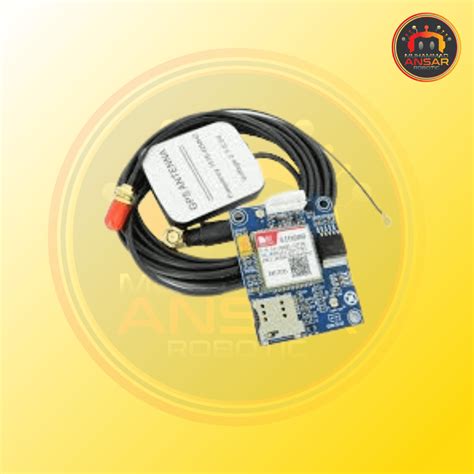 Sim808 Gsm Gprs Gps Module With Antenna Marobotic