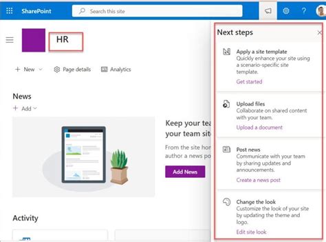 How To Create A Subsite In SharePoint