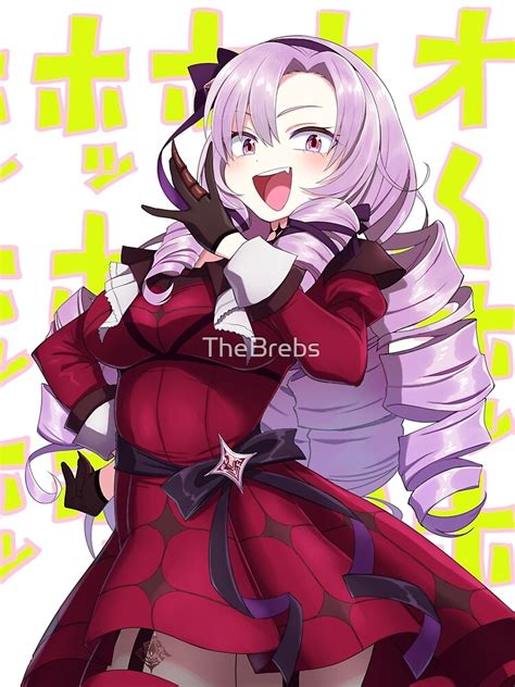 Hyakumantenbara Salome Ojou Sama Laugh Poster For Sale By Thebrebs Redbubble