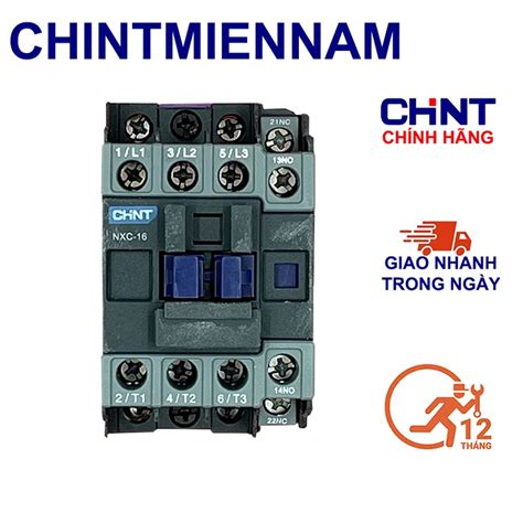 Khởi động Từ 16a Contactor Chint Nxc 16a Hãng Chint