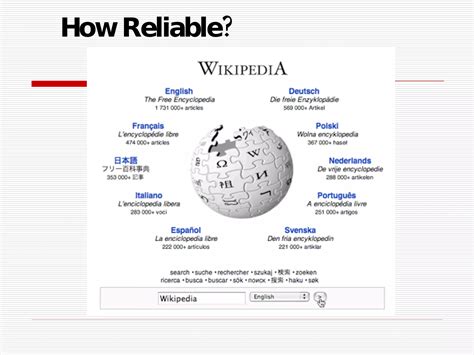 Reliability Of Sources Ppt