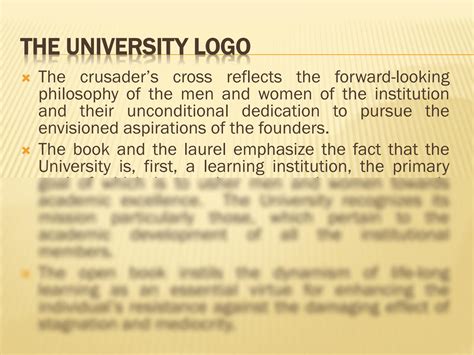 Solution Olfu Mission Vission History And Core Values Studypool