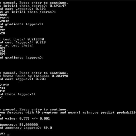 Accuracy In Multivariate Linear Regression Download Scientific Diagram