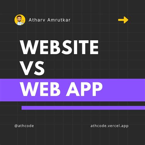 Atharv Amrutkar On Linkedin Websitevswebapp Digitalexperience Techdebate Digitaljourney