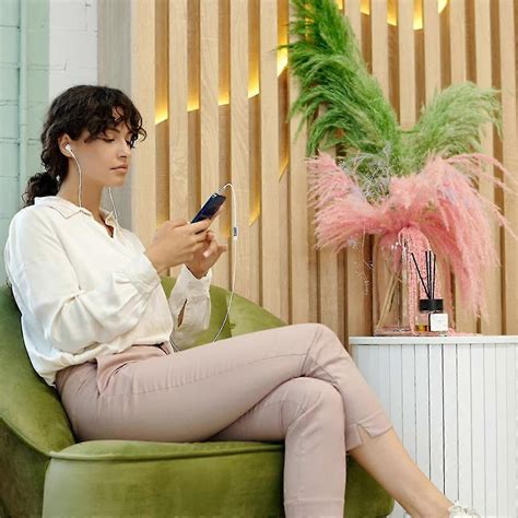 Mm Male To Type C Female Audio Cable Cord Analog Audio Jack Headphone Audio Adapter For Mp