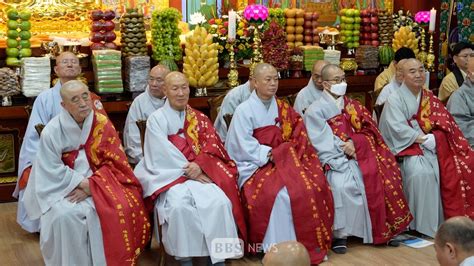 천태종 대성사 관세음보살•상월원각대조사 존상 봉불식 봉행