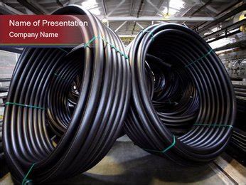 Manufacturing Plumbing Pipes Insights Into The Pipe Industry PowerPoint Template Backgrounds