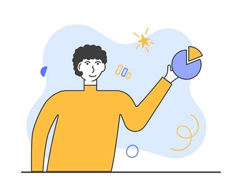 Premium Vector Data Analytic Scene Financial Management Illustration Set Personal Finance