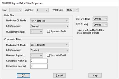 Sigma Delta Filter Module