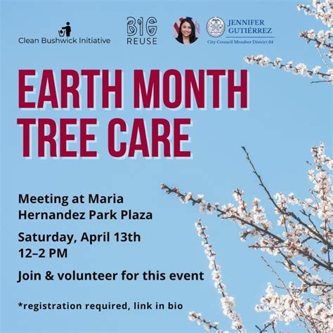 Do You Like Trees Of Course You Do So Why Not Join The Clean Bushwick