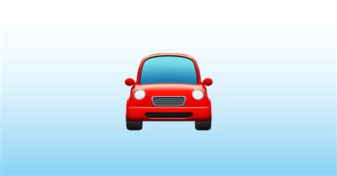 Oncoming Automobile Emoji 🚘