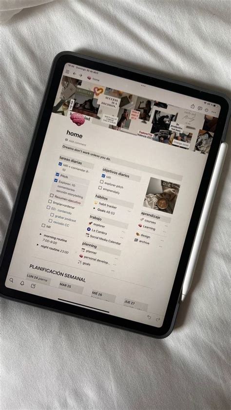 Notion Layout • ⋅ ˚̣ Notions Templates Planner