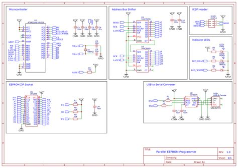 Atmega Eeprom Programmer 嘉立创eda开源硬件平台
