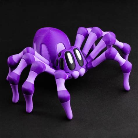 🕷️ Blob Spider Magnetic Retractable Flexi Art Toy・ 3d File For 3d