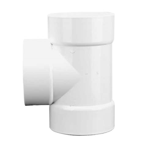 4 Tee Pvc Fittings The Home Depot