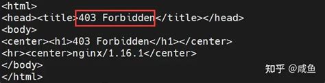 访问nginx出现403错误nginx 403 Csdn博客