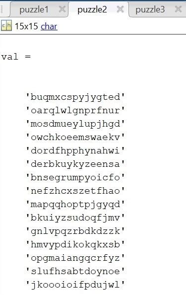 Function Name Wordsearch Inputs 1 Char The