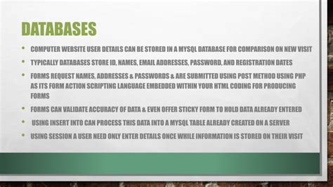 Mysql Introduction Ppt
