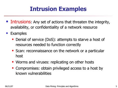 Data Mining And Intrusion Detection Ppt