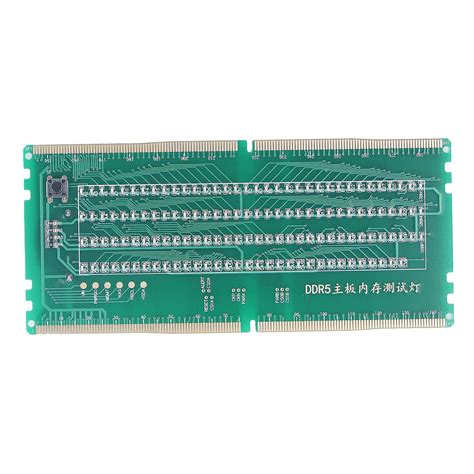 Ddr5 Desktop Mainboard Test Card Memory Slot Tester Board With Led Light For Maintenance Fruugo Ch