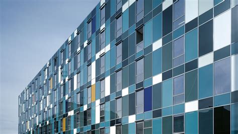 Facade Panelssemco Color Glass Building Glass Facades Architecture