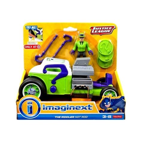Riddler Hot Rod [white Top] Imaginext Database