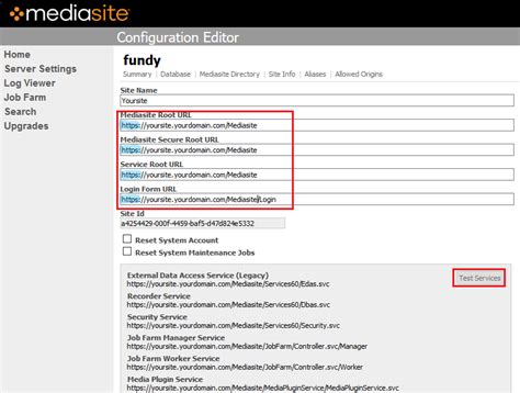 Enabling Tls 12 → Update Paths In Configuration Editor Mediasite U
