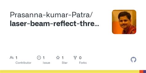 GitHub Prasanna Gmail Laser Beam Reflect Three Js