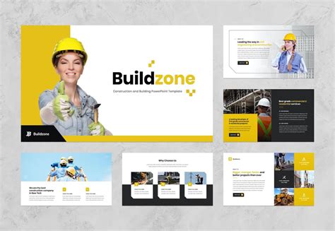 Construction And Building Powerpoint Presentation Template Graphue
