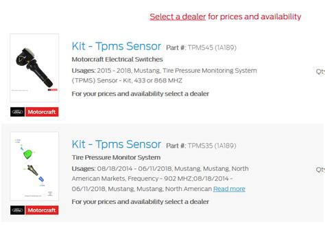 What Is Part For Tpms Sensor For 2015 Mustang 2015 S550 Mustang Forum Gt Ecoboost Gt350