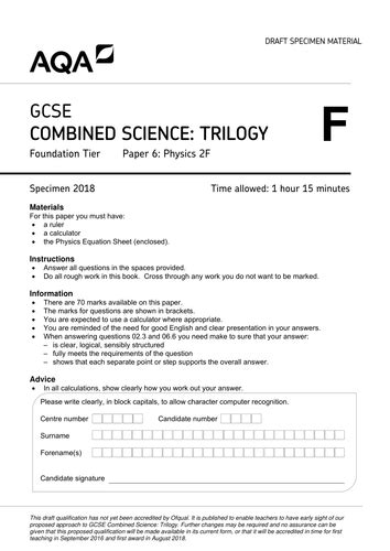 New Spec Aqa Gcse Physics Practical On Force And Extension Inc Videos Powerpoint Exam Qs