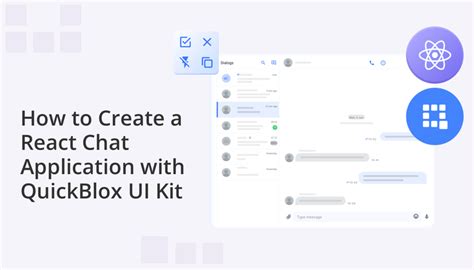 How To Create A React Chat Application With Quickblox Ui Kit