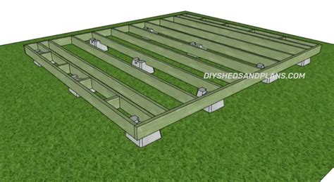Building A Shed Foundation With Concrete Blocks Diy Instructions