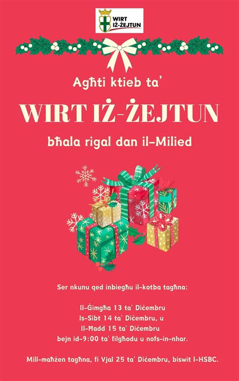 Ktieb Ta Wirt Iż Żejtun Bħala Rigal