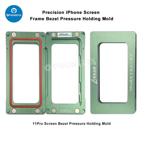 Screen Frame Bezel Pressure Holding Mold For Iphone X 16 Pro Max