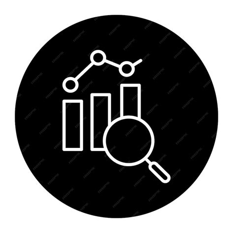 Premium Vector Data Analytics Icon