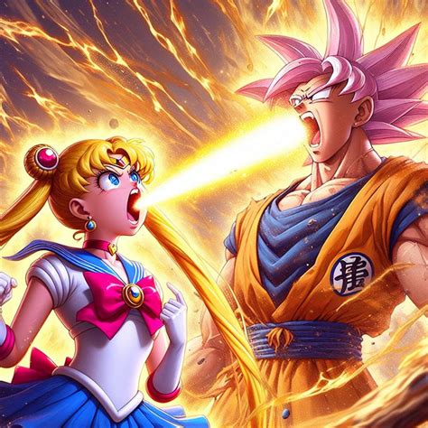 Sailormoon Vs Dragonball By Mp32as On Deviantart