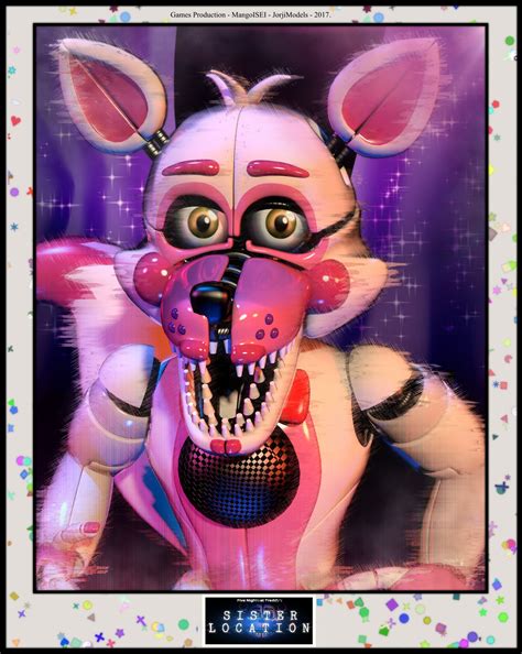 Sister Location Funtime Foxy Poster R Fivenightsatfreddys