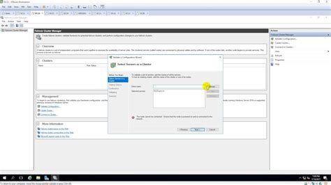 Configuring A File Server Failover Cluster Running Windows Server 2016 Youtube