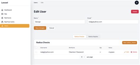 Using Filament To Create A WebGUI For FreeRadius ByteXD