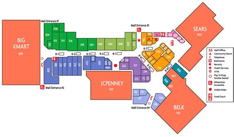 Дана Молл План Магазинов —