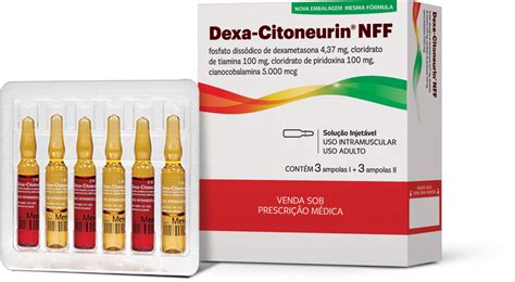Dexa Citoneurin Nff Merck Caixa 3 Ampolas I 3 Ampolas Ii SoluÇÃo