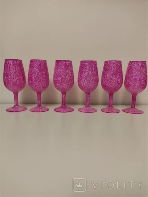 Келихи для вина з муранського скла 112214676 купити Violity