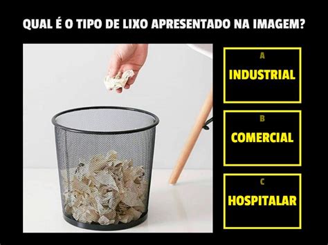 Tipos De Lixo Quiz