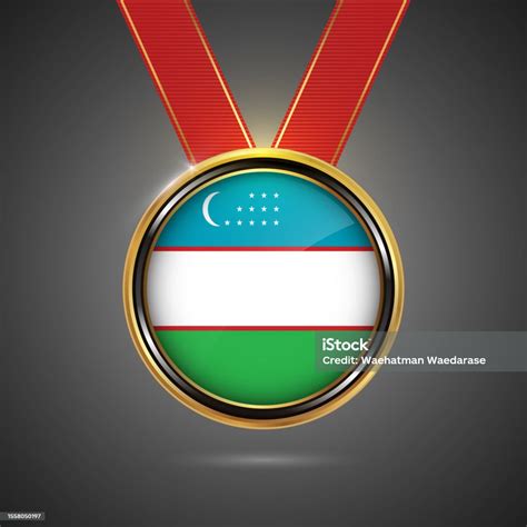 독립 기념일을 위한 메달 벡터 배경에 우즈베키스탄 국기 0명에 대한 스톡 벡터 아트 및 기타 이미지 0명 1 1위 Istock